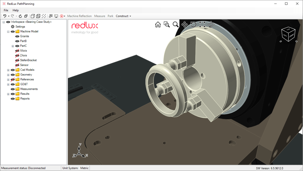 How to Measure a Ball Bearing with a CMM | Redlux